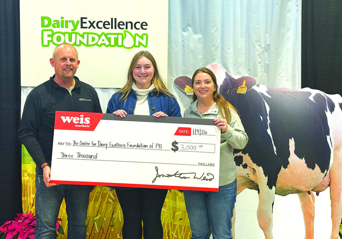 Weis Markets donates $3,000 to Pa. Dairy Excellence Foundation | News ...